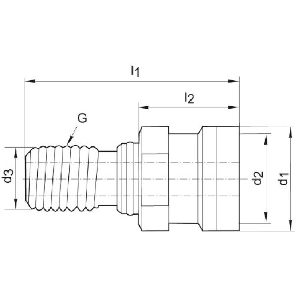 Anzugsbolzen Ott SK40-M16 mit Bohrung zum besten Preis – Format | DirectIndustry