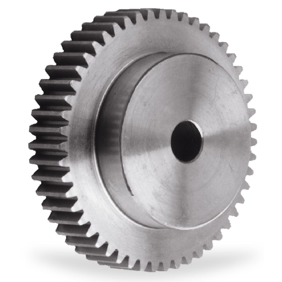 Engrenages cylindriques à denture droite Moyeu déporté Module 2, Diamètre extérieur : 52,0 au ...