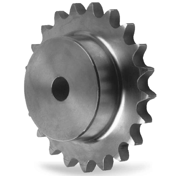 CMW - Pignon pré alésé - Acier - Simple denture - 05B1 - 25 dents - Pas ...
