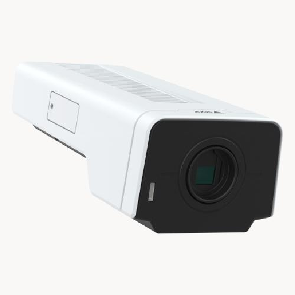 AXIS P1388-B, 1/1.8 image sensor, 4K / 8 MP resolution, day/night, fixed box camera with Deep ...