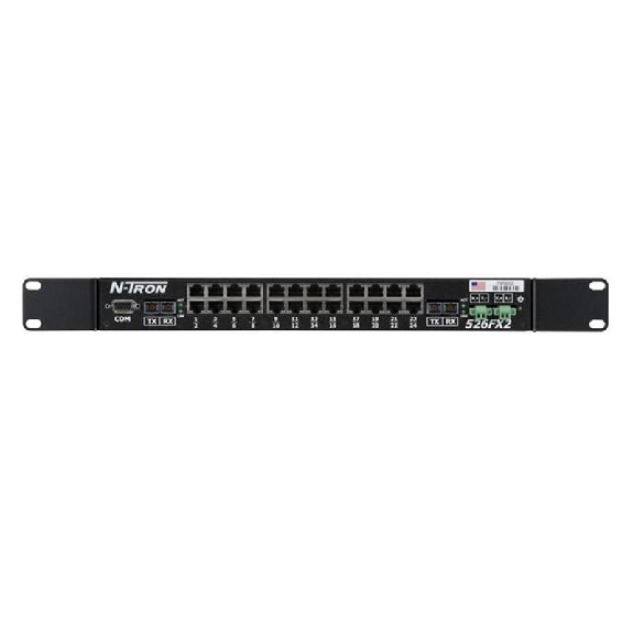 Switch surveillé PC 26p 24xRJ45 10/100, 1xFIBRE s.m. ST 15 km, N-VIEW ...