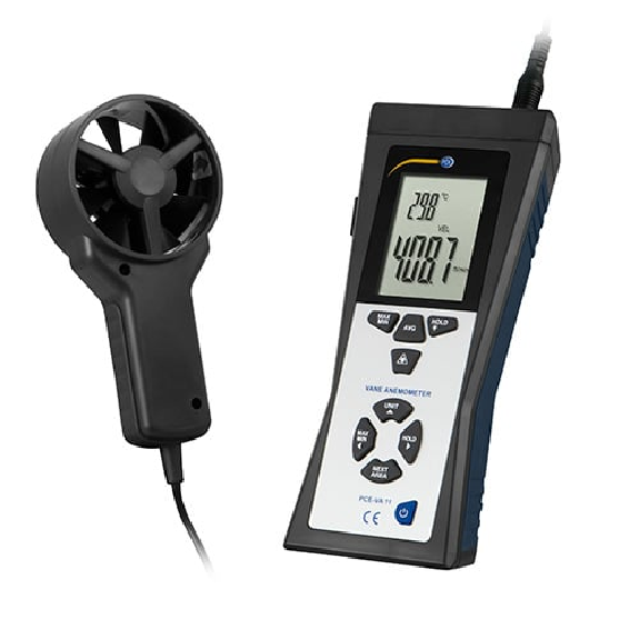 PCE Instruments Anemometer PCE-VA 11 |Messbereich: 0,4 ... 30 m/s |MAX ...