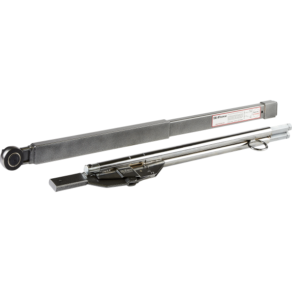 1" square drive hand torque wrench (900-2,000Nm, 600-1,500ft. Lbs.) au ...