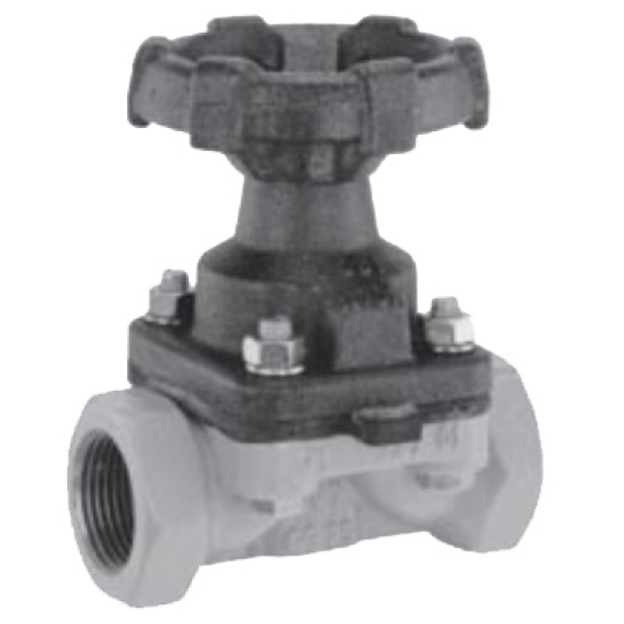 Vannes à membrane - Fonte GGG40 - EPDM - G3/4'' FF - (+)90°C - Cde Manu ...