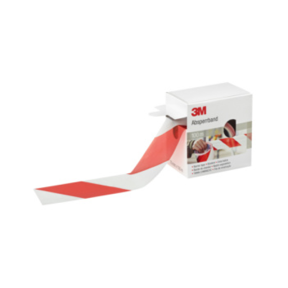 Cinta de balizar , rojo y blanco, no adhesiva, 70 mm x 100 m al mejor ...