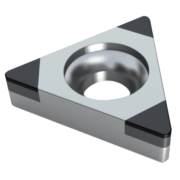 Wendeplatten TPGW 160308 für Stainless Steel aus CBN mit 3 Schneiden ...